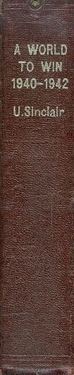 a world to win 1940 to1942 מאת upton sinclair | סימניה - ספרים, סופרים ...