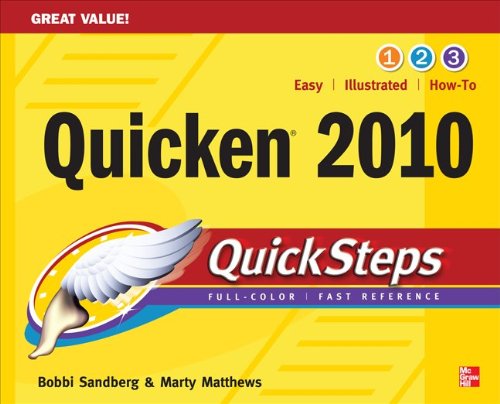 Quicken 2010 QuickSteps מאת Bobbi Sandberg | סימניה - ספרים, סופרים וחברים