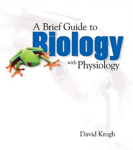 A Brief Guide to Biology with Physiology מאת David Krogh | סימניה ...