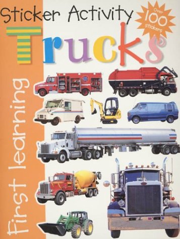 Sticker Activity Trucks (First Learning) (Sticker Activity Fun) מאת ...