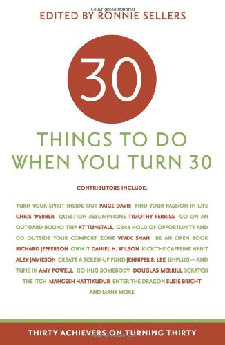 Thirty Things to Do When You Turn Thirty מאת Chris Taylor | סימניה ...