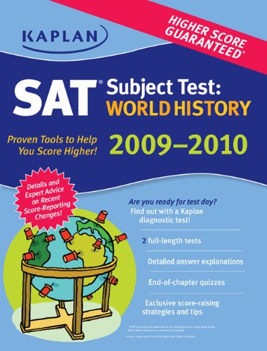 Kaplan SAT Subject Test: World History 2009-2010 Edition (Kaplan Sat ...