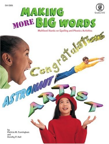 Making More Big Words grades 3-6 מאת Patricia M Cunningham | סימניה ...